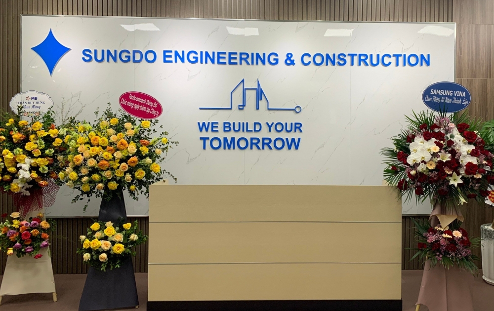 Công ty TNHH Sungdo Eng Việt Nam: Tự hào ghi dấu ấn trên nhiều công trình