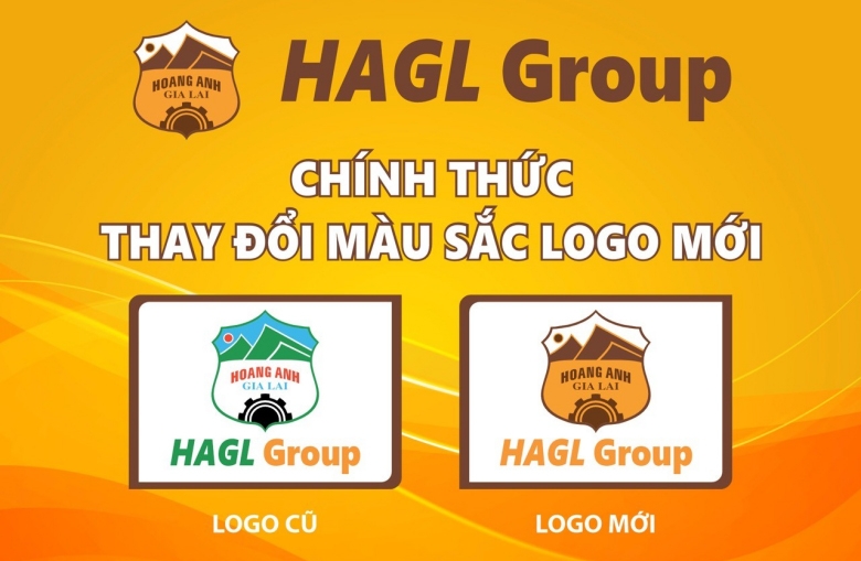 Logo của Tập đoàn HAGL đổi màu sau hơn 30 năm