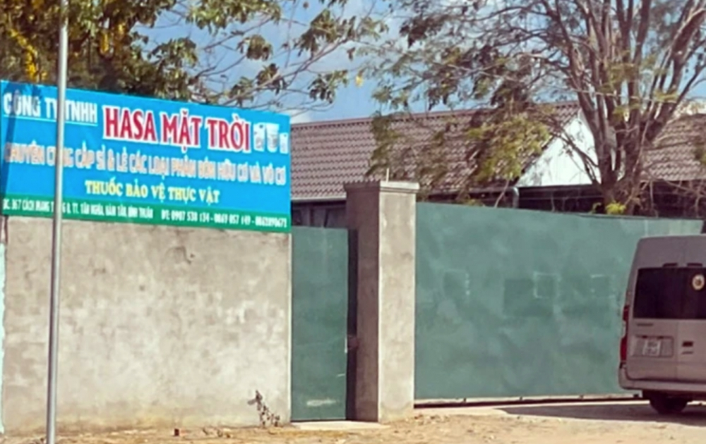 Phát hiện hơn 26,6 tấn phân bón của Công ty TNHH HaSa Mặt Trời vi phạm ...